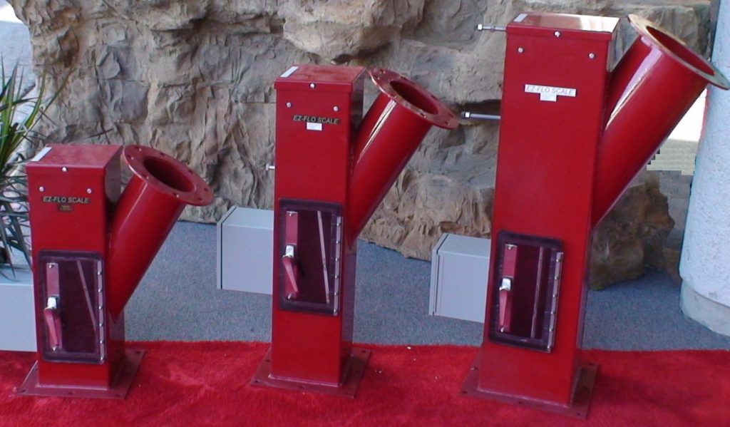 Small Mouth Impact Flow Meters - EZ-FLO Weighing