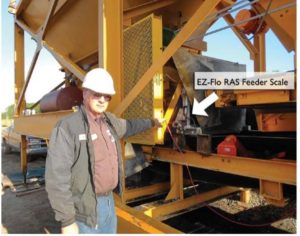 RAS Solids Impact Flow Meter - EZ-FLO Weighing